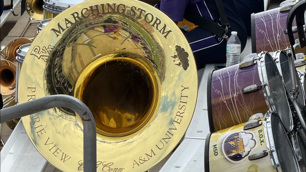 PVAMU Marching Storm (14K Tubas) - P-Funk fanfare. Nov 16th 2024. - YouTube