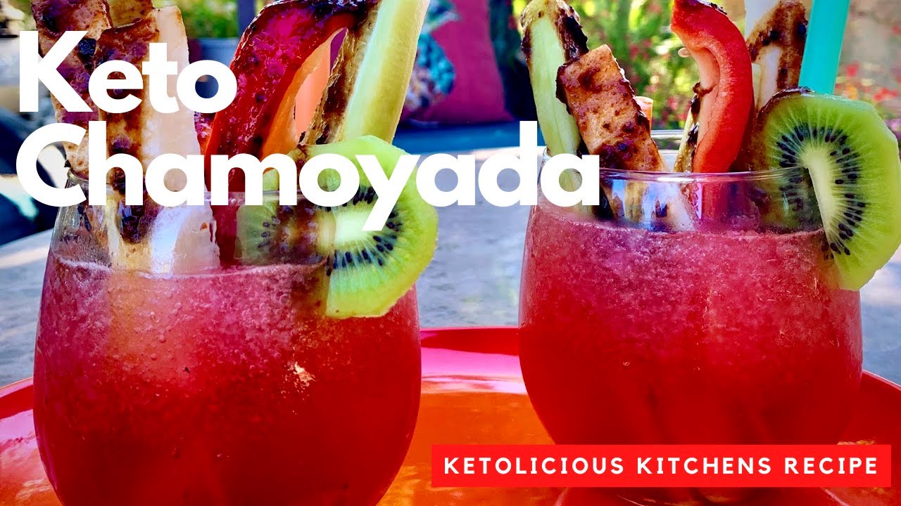 GET YOUR CHAMOY ON! Keto Chamoyada! A Keto chamoy margarita! - YouTube