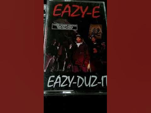 Eazy-E No More?'s Eazy-Duz-it 1988 Cassette Tape Legendary Classic ...