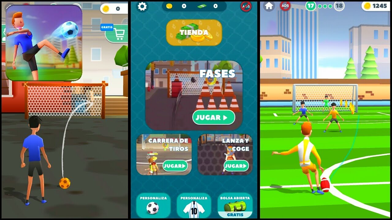 Flick Goal!-(Gameplay)-Probando Juego - YouTube