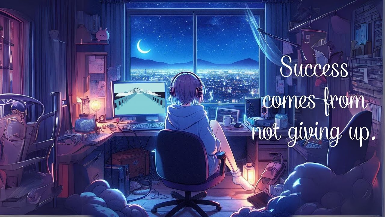 Success comes from not giving up. Lo-fi chill - YouTube