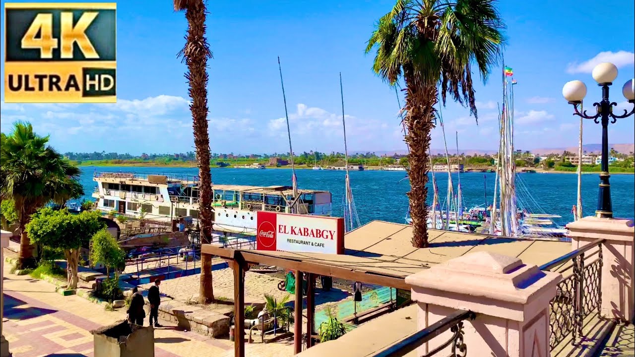 Luxor. Egypt. Nile. 4K. - YouTube