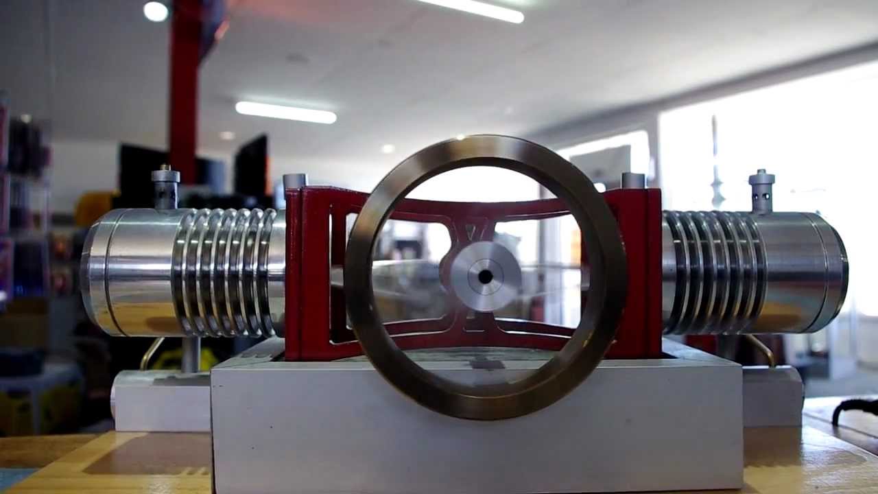 Flame Licker Twin Cylinder Built By James Maiwald - YouTube