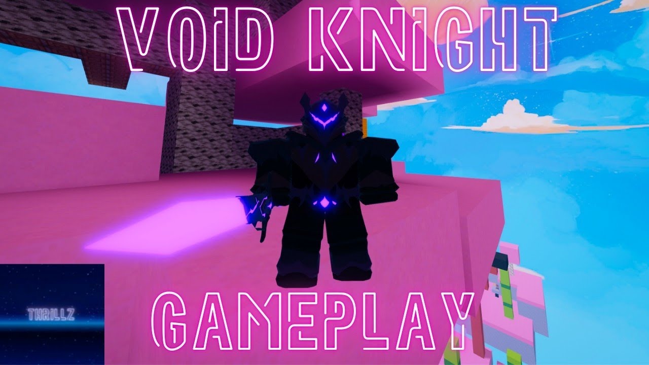 Void Knight kit gameplay with no commentary. (Roblox Bedwars) - YouTube