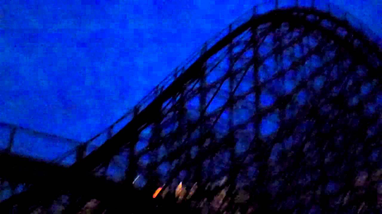 six flags at night - YouTube