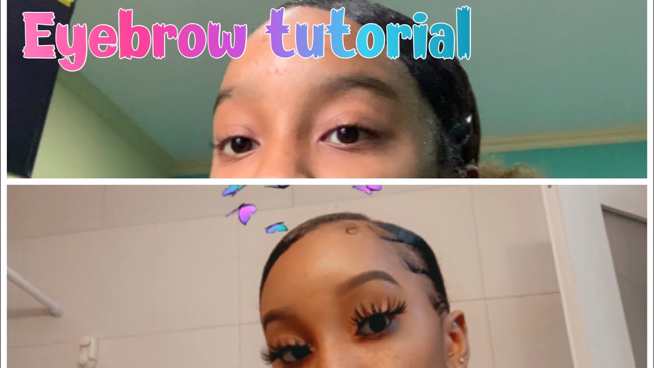 Eyebrow tutorial🥰! - YouTube