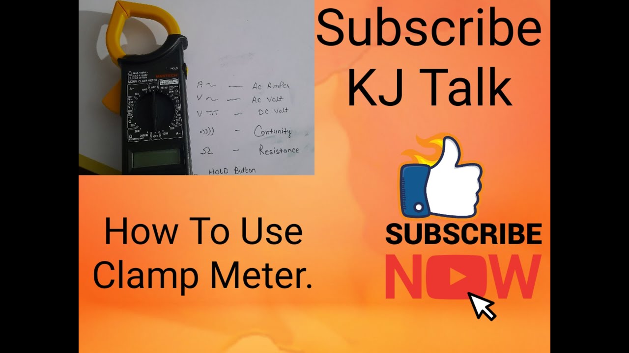 How do use Clamp meter क्लैंप मीटर का इस्तेमाल कैसे करें पूरी जानकारी ...