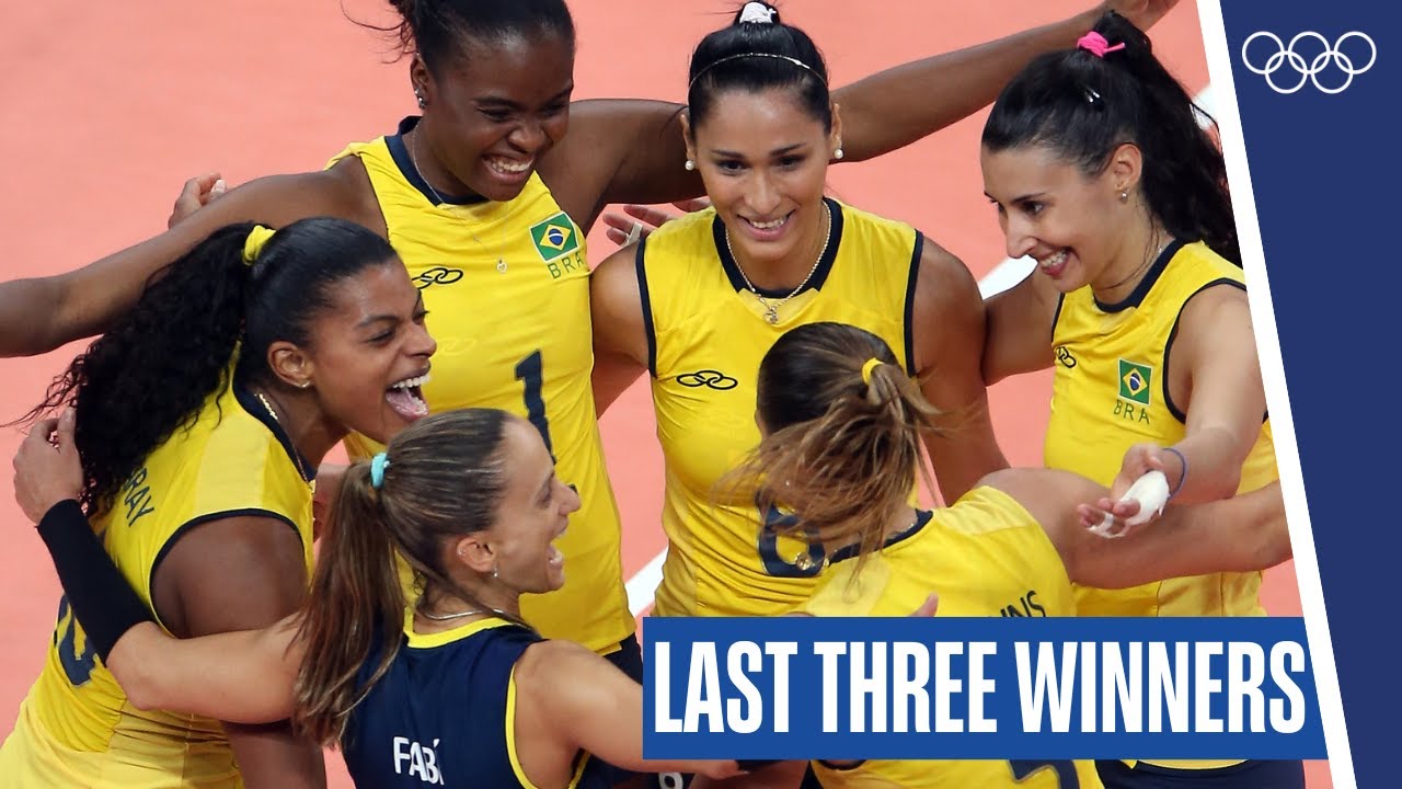 🏐 Winning Moments in Women's Volleyball Across the Last 3️⃣ Olympics🥇 ...