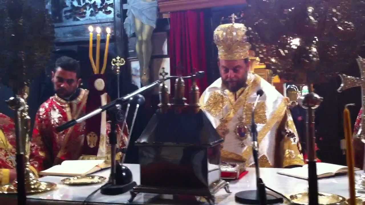 ΘΕΙΑ ΛΕΙΤΟΥΡΓΙΑ ΠΡΩΤΟΧΡΟΝΙΑΣ-ΚΟΝΤΑΚΙΟΝ ΤΗΣ ΕΟΡΤΗΣ. - YouTube