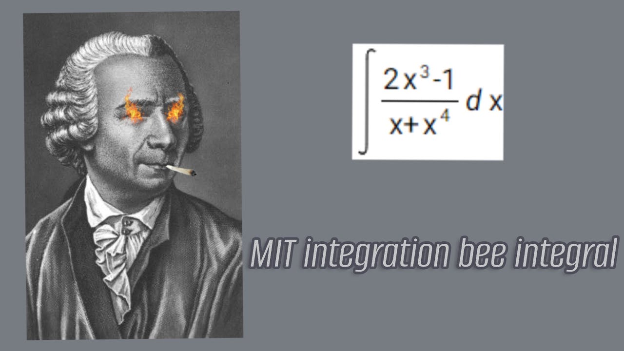 Įdomus integralas iš MIT integration bee 2006! - YouTube