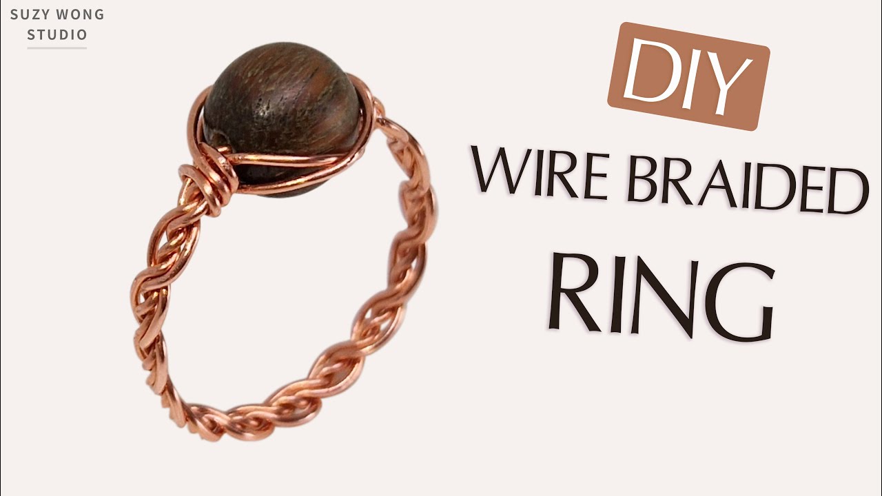 Braided Wire Wrap Ring Tutorial| Easy Ring| DIY Ring| DIY Jewelry| How to make - YouTube