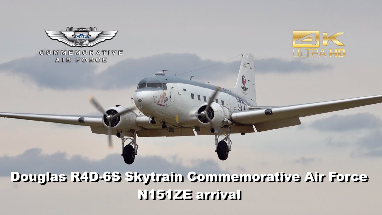Douglas R4D-6S Skytrain C-47 from Commemorative Air Force N151ZE ...