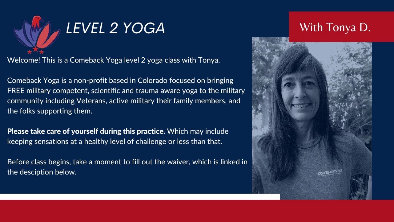Level 2 Yoga with Tonya D. - YouTube