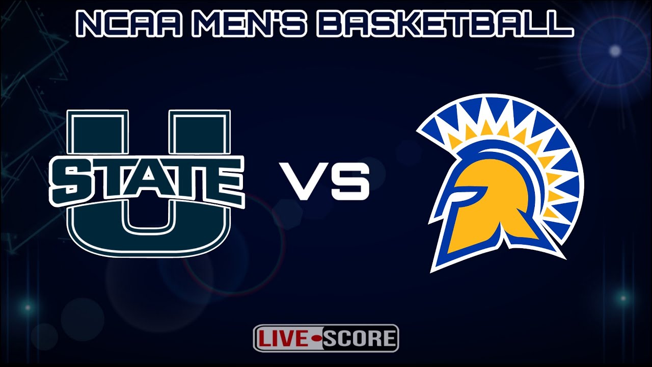 Utah State Aggies vs San Jose Spartans | NCAA Men's Basketball Live ...