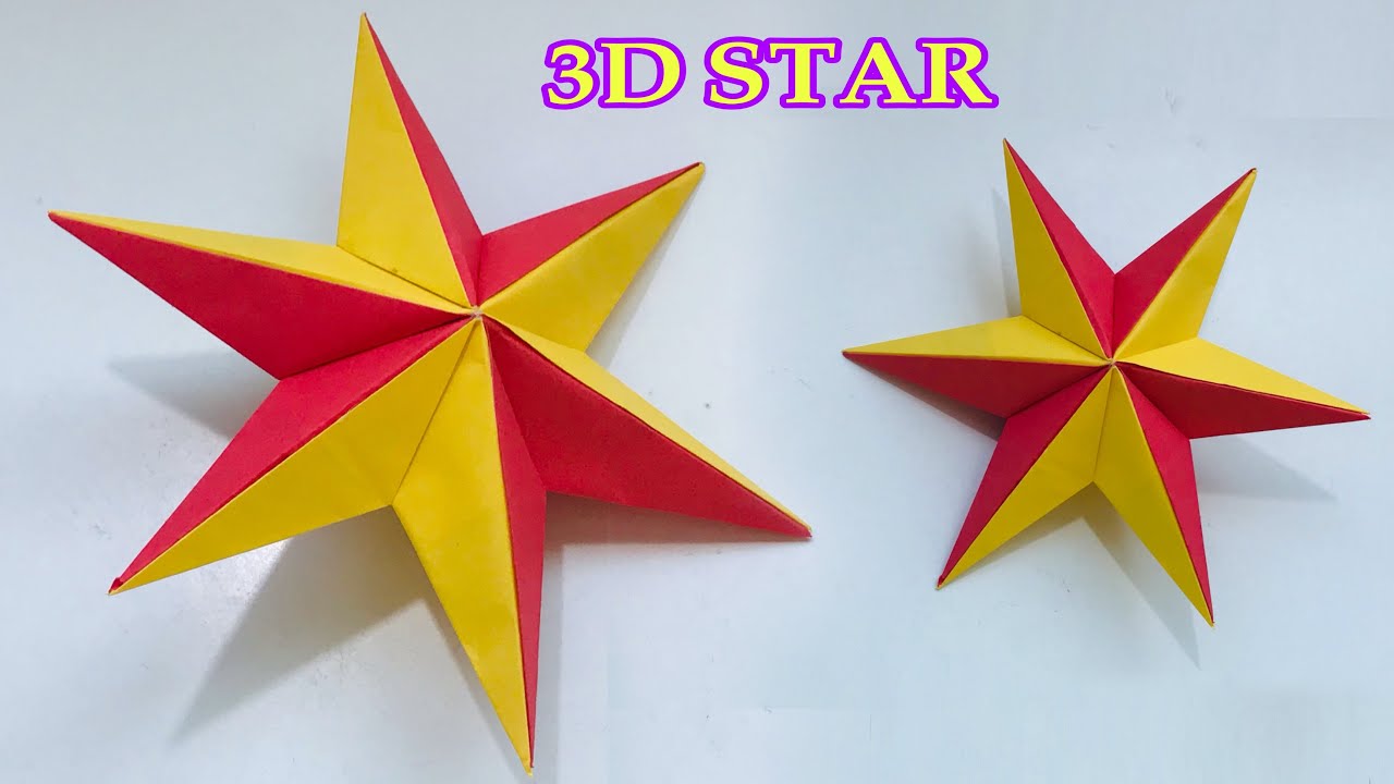 How to Make Star With Paper | Step-by-step - YouTube