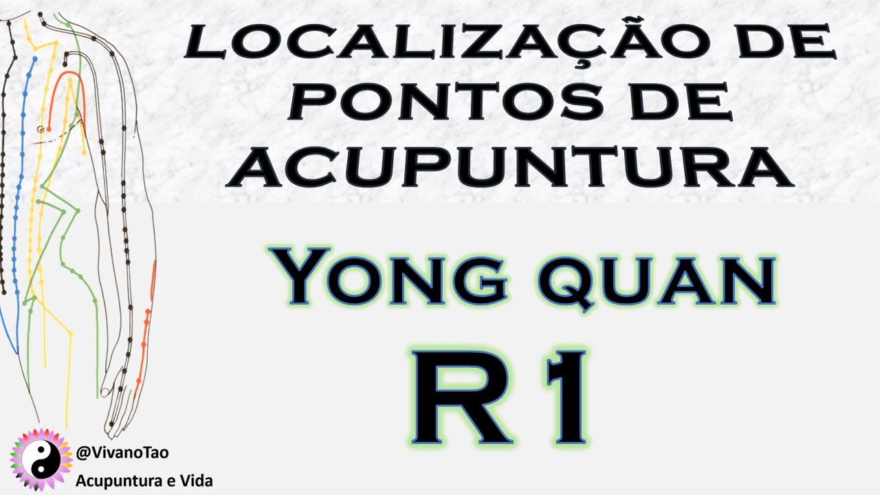LOCALIZAÇÃO PONTOS DE ACUPUNTURA - YONG QUAN (R1) - YouTube