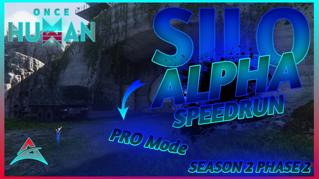 ONCE HUMAN - SILO ALPHA "PRO" GUIDE - Speedrun 1:15MIN - Shrapnel Build ...