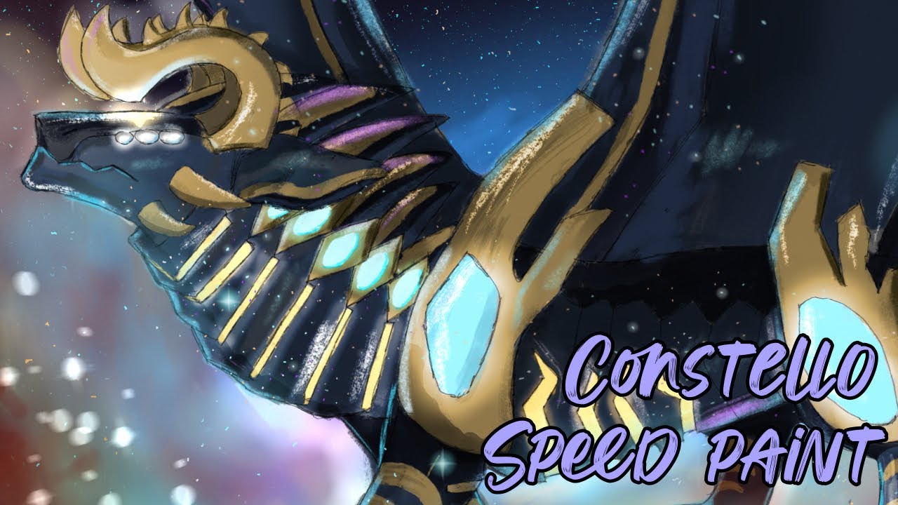 Constello speed paint | Dragon Adventures fanart - YouTube