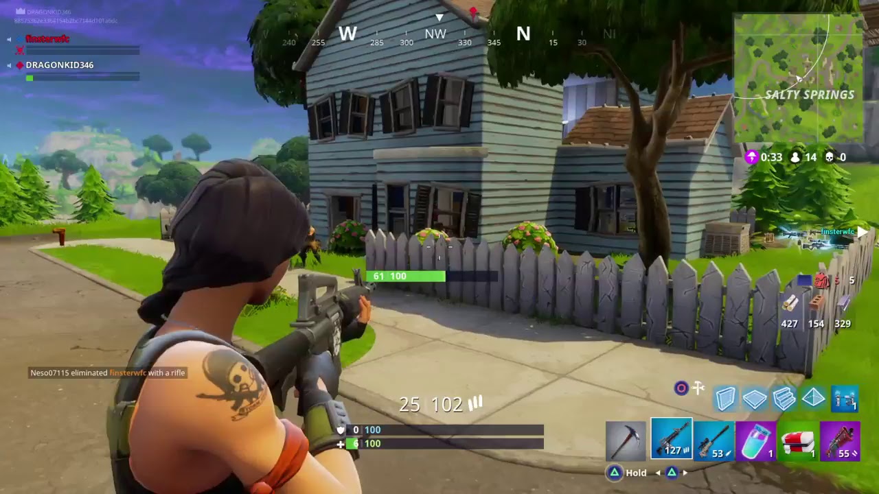Fortnite gameplay season 1 nostalgia - YouTube