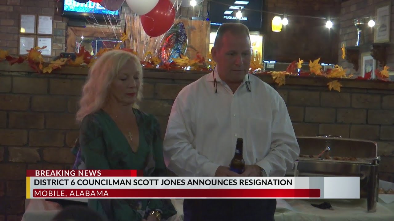Mobile City Councilman Scott Jones resigns, cites ‘inaction’ over ...