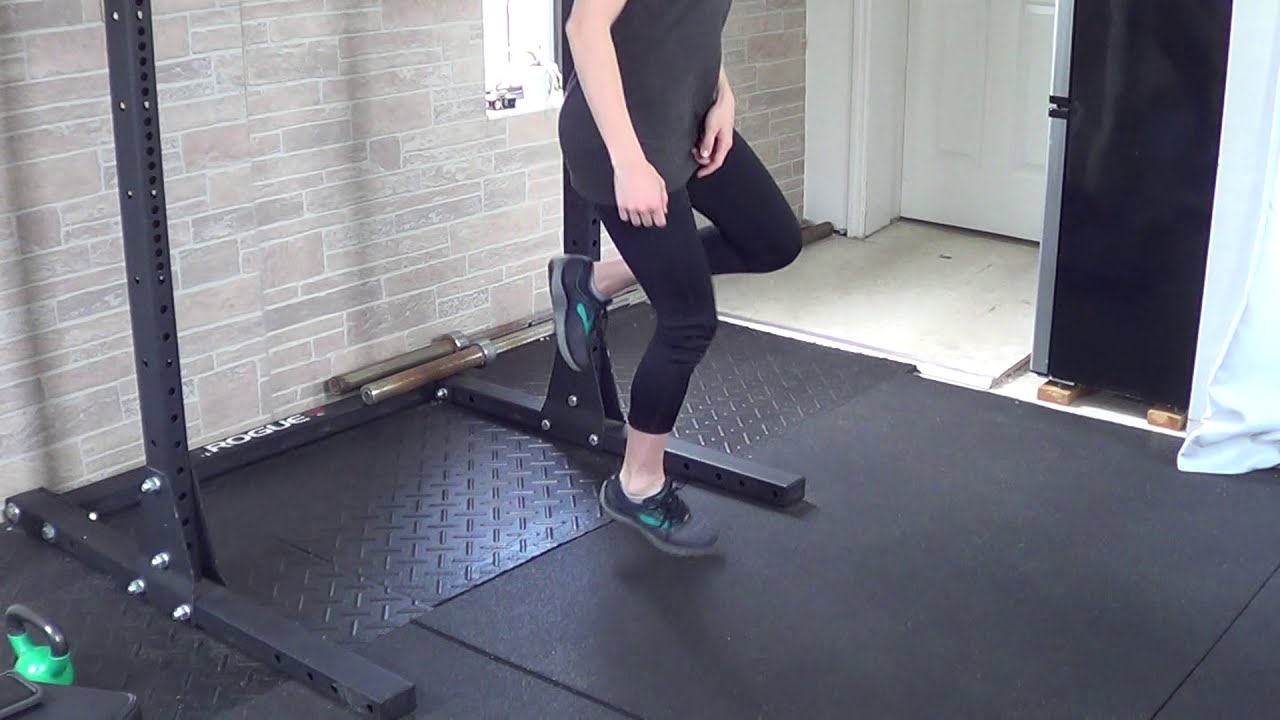 How to Perform Lateral Single Leg Ankle Hops - YouTube