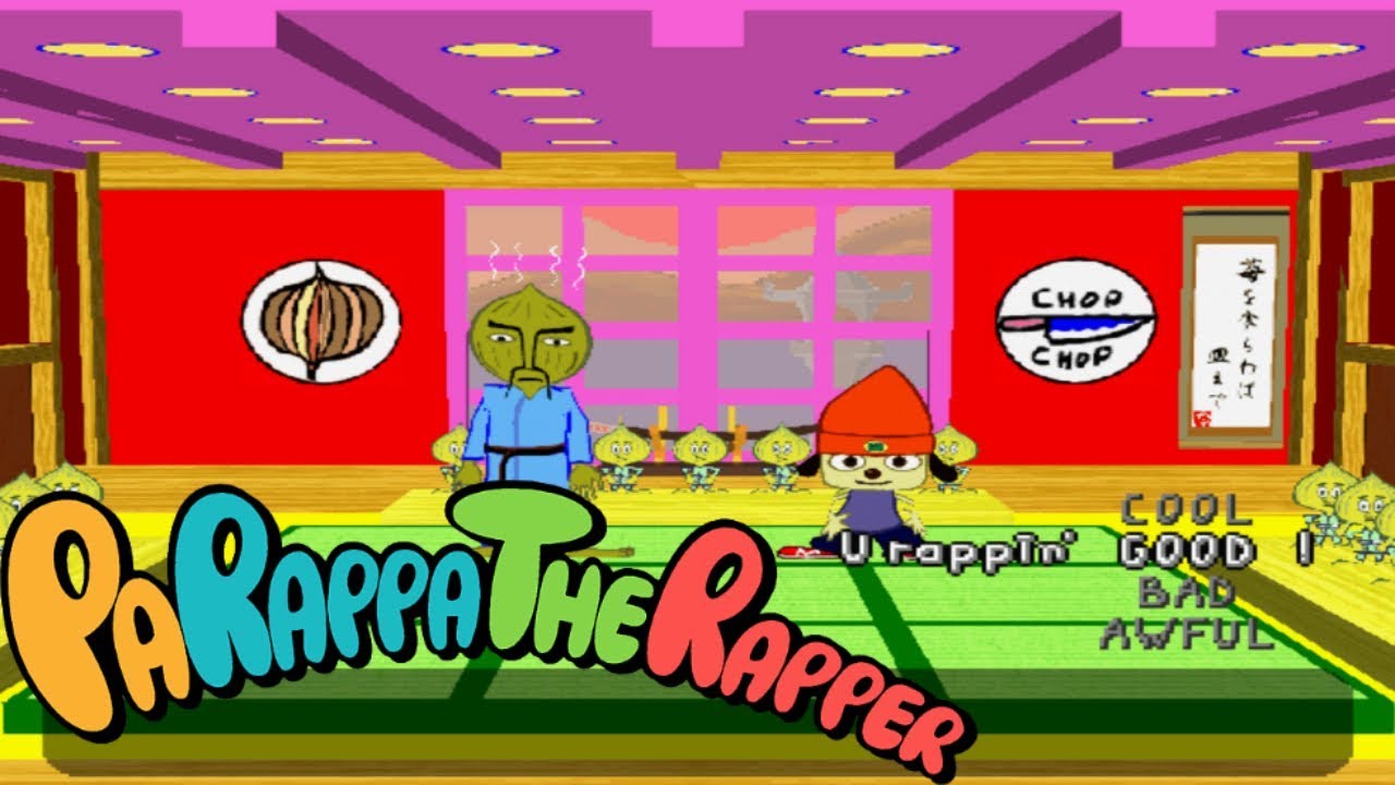 PaRappa the Rapper - Part 1 - I Need To Become A Hero! - YouTube