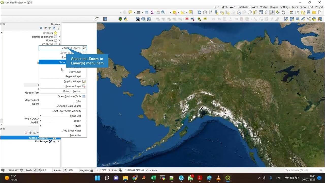 How to identify and solve problems with a layers CRS coordinate ...