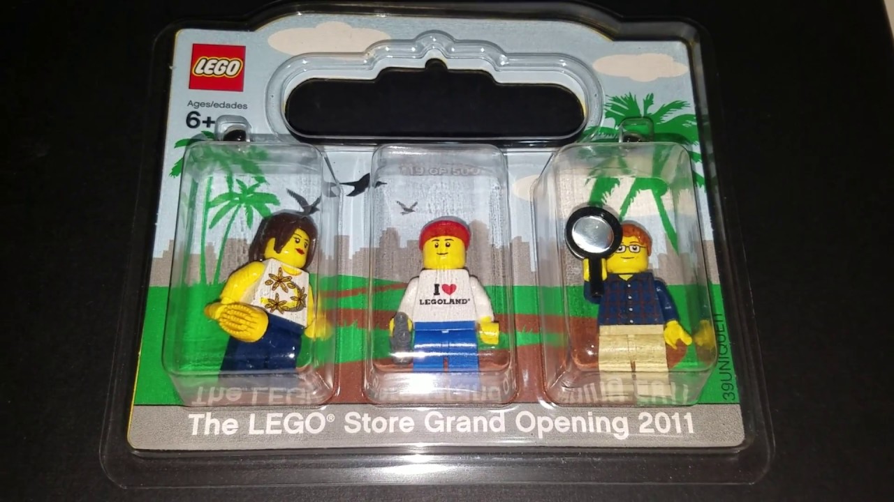 Lego Official LegoLand minifigure limited to 500 copies - YouTube