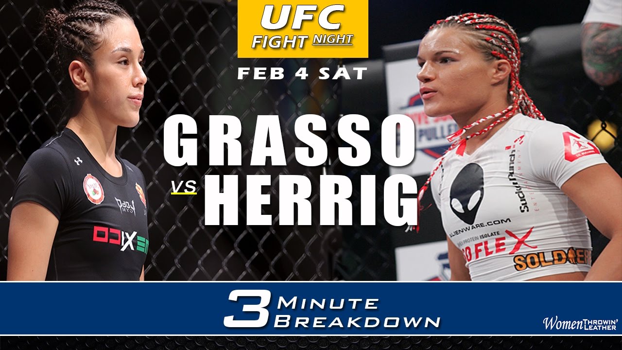 Alexa Grasso vs Felice Herrig - 3min Fight Breakdown - YouTube