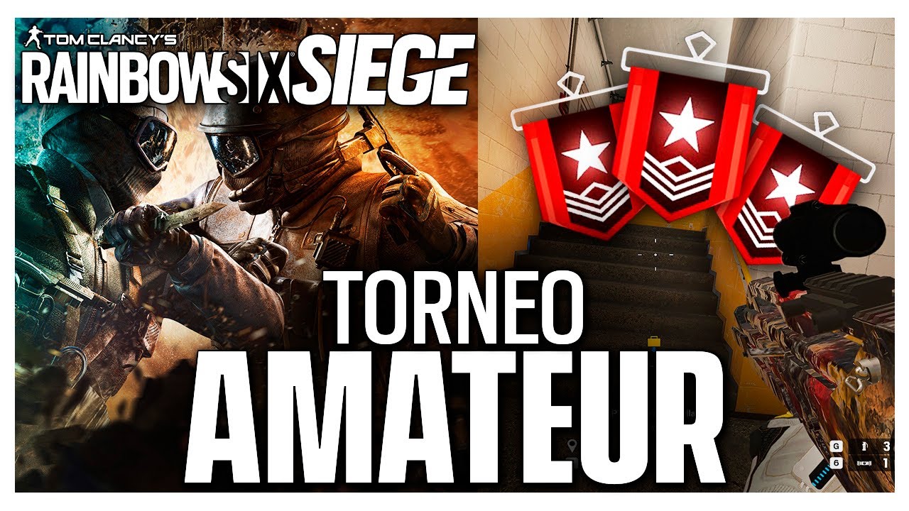 VUELVO a HACER TORNEOS 2VS2 de R6 😄 | NEW BLOOD | Caramelo Rainbow Six ...