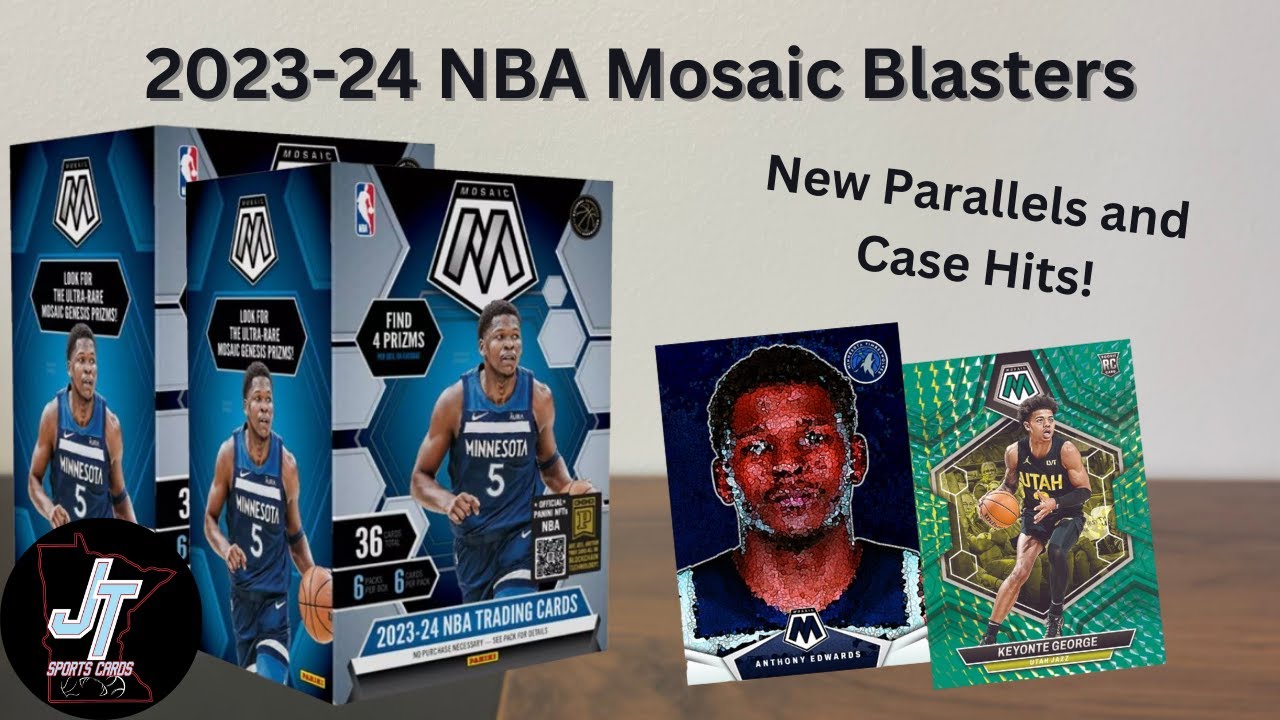New Release!! - 2023-24 NBA Panini Mosaic Blaster Box - 3x Blaster Box ...