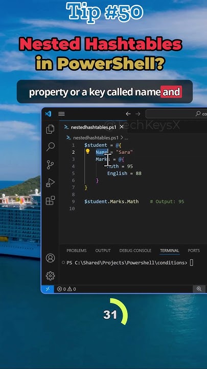 Nested Hashtables in PowerShell Tip #50 - YouTube