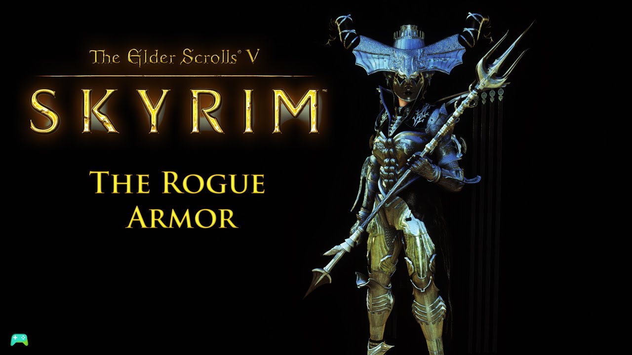 skyrim special edition The Rogue Armor HDT showcase [HD] - YouTube