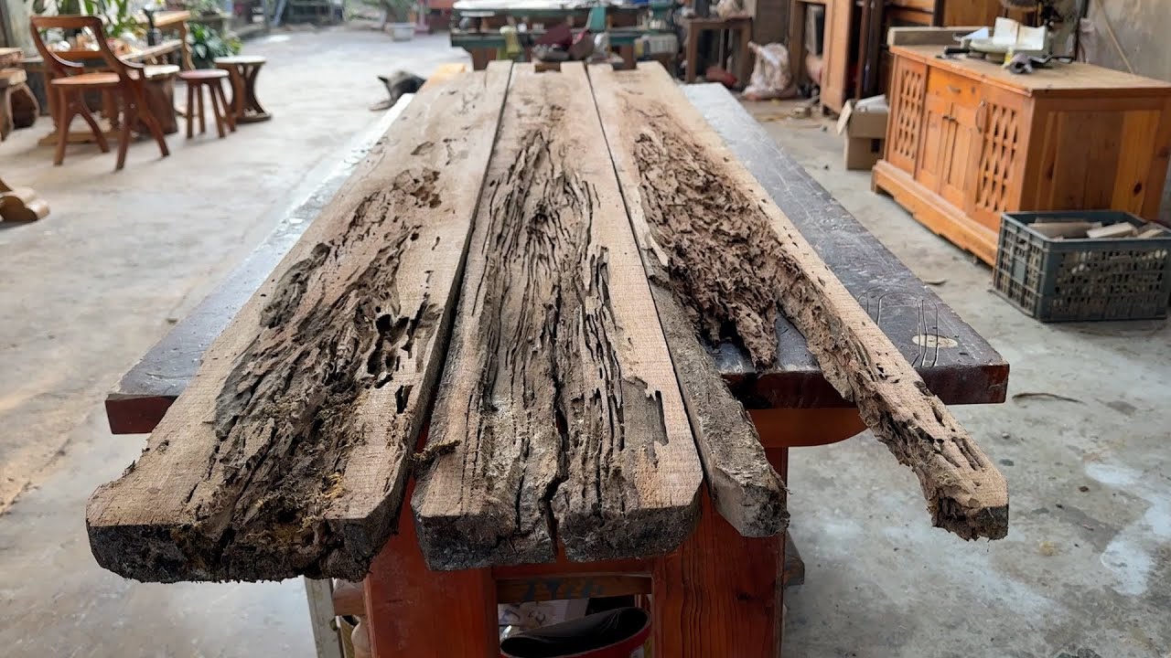 “Everyone Thought This Driftwood Was Useless; a luxury coffee table ...