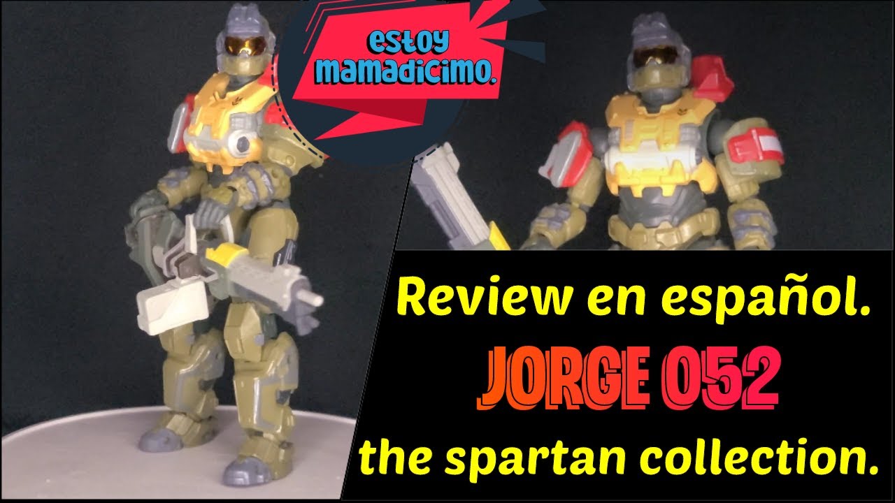 Review en español---figura halo Jorge 052---the spartan collection ...