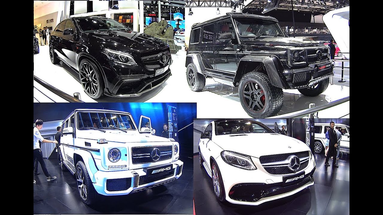 TOP 6 new Mercedes SUVs AMG, Brabus, 500G, GL400, GLA220, GLA45, GLC300 ...