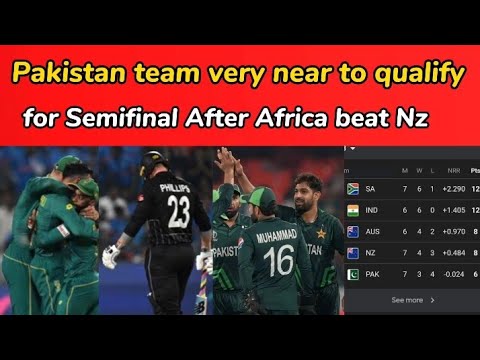 Pakistan team have more chances to qualify for Semifinal After Africa ...