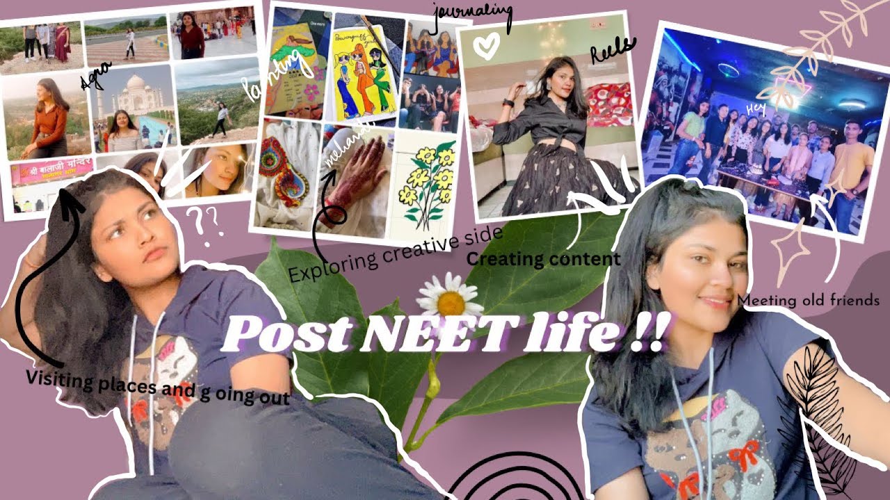 Things to do after neet || Post NEET life🤌🏻*new ipad* *new yt channel ...