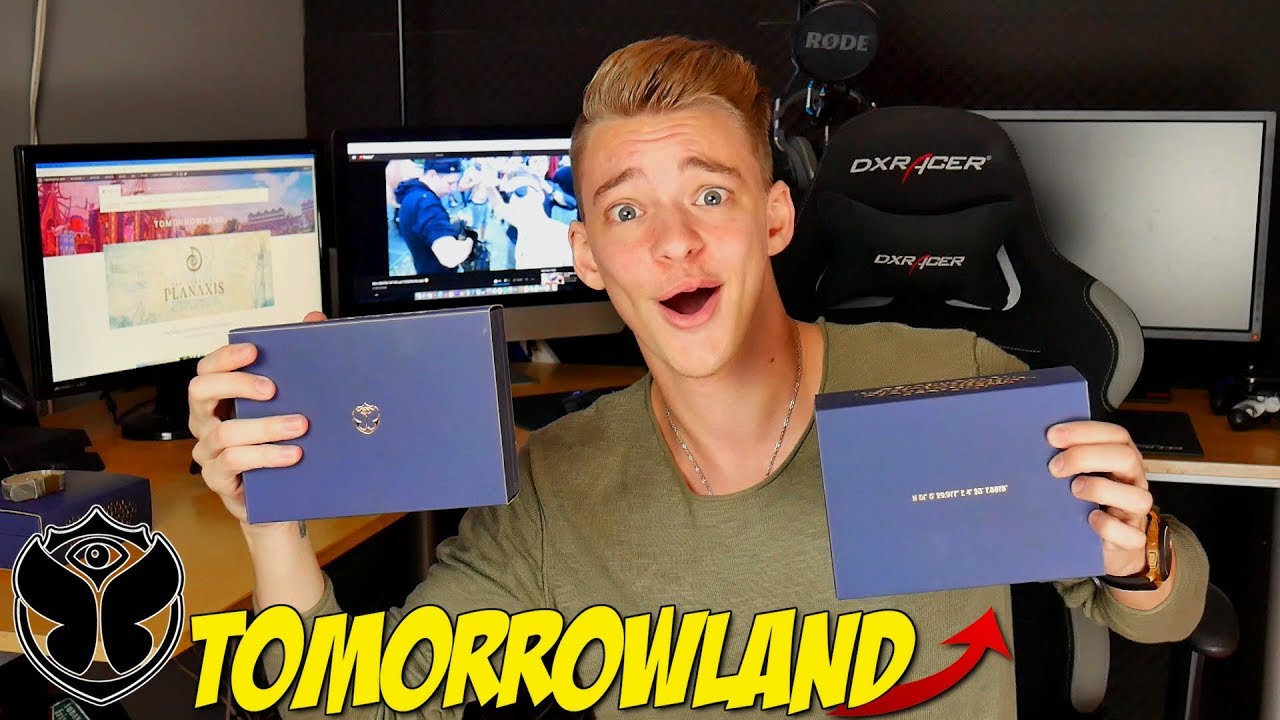 Meine TOMORROWLAND BOX ist da! (Tomorrowland Ticket Unboxing) - YouTube