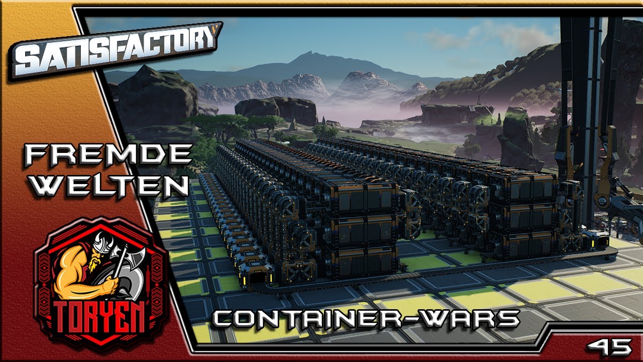 Satisfactory - E45 - Container-Wars - YouTube