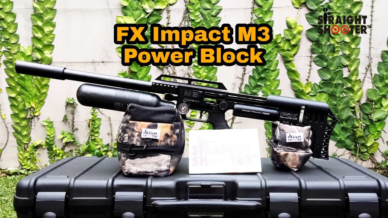 Short vids of FX Impact M3 with Power Block cal. 177 - YouTube