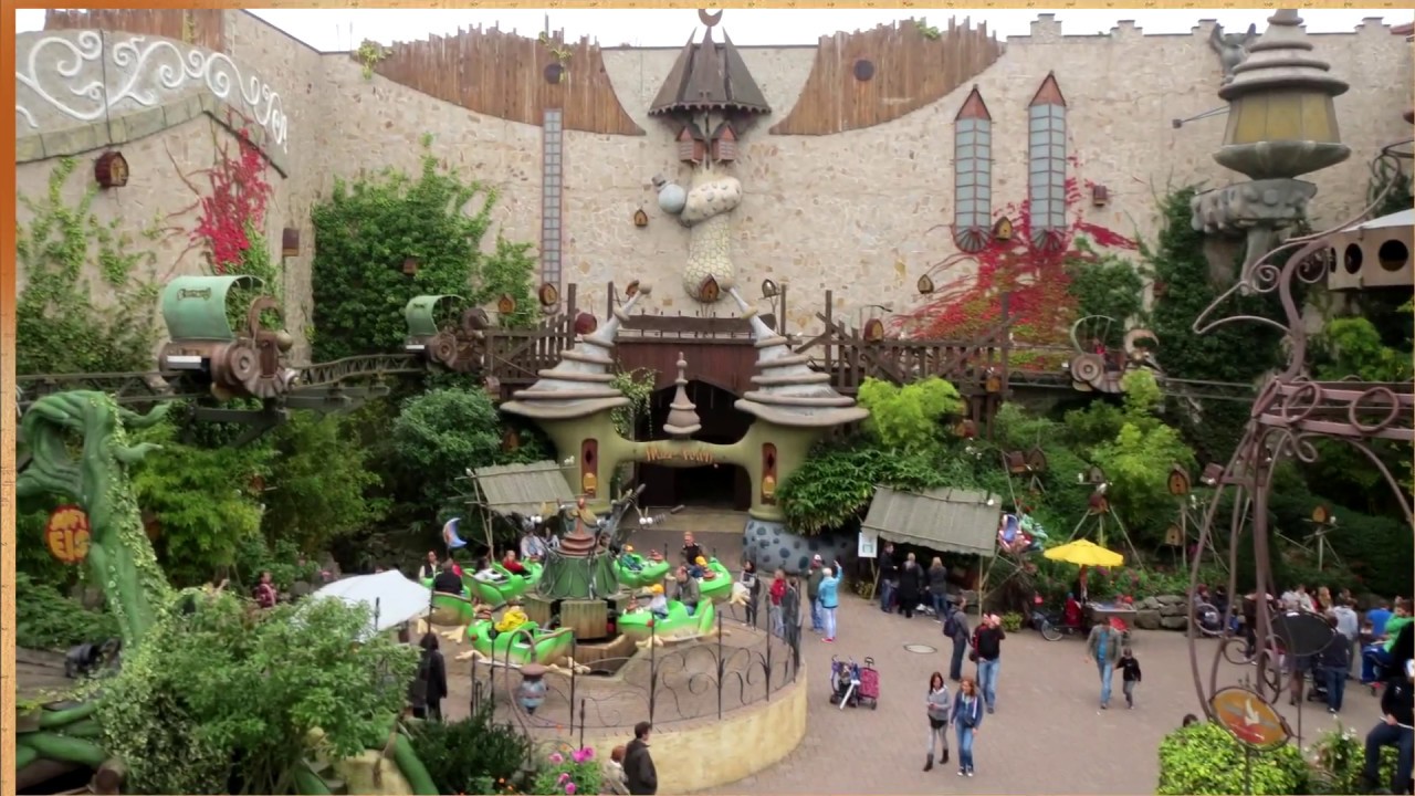 Winja's Fear & Force On Ride, Phantasialand, Brühl, Duitsland, mei 2015 ...