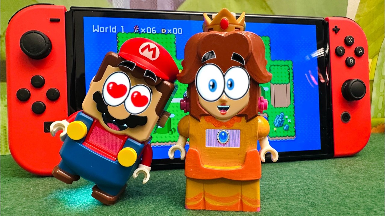 Lego Luigi's SURPRISING Dead! 😱👻⚡ Lego Mario Enters the Nintendo Switch ...