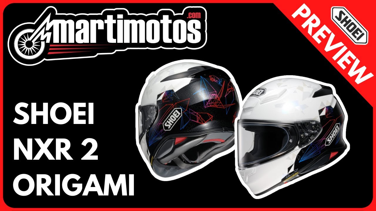Preview // Shoei NXR 2 Origami - YouTube