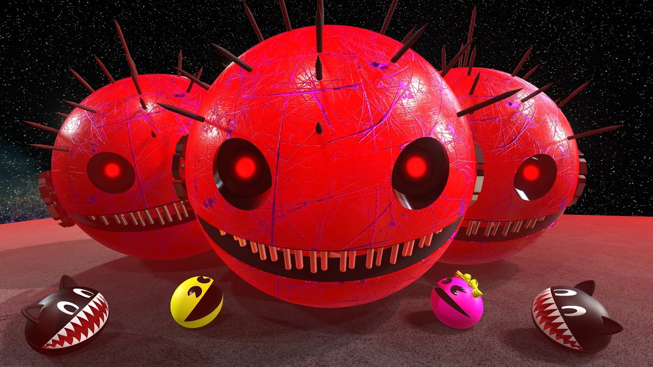 MS-PACMAN ADVENTURE COMPILATION 24 #501 SAVE BEAR FROM MONSTER !! - YouTube