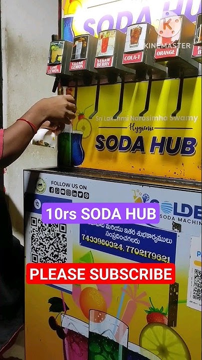 10rupees Soda Hub #soda #cool #viral #shorts - YouTube