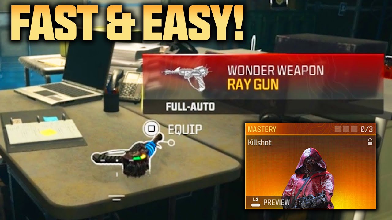 SECRET “HAZARD ROOM” RAY GUN EASTER EGG & FREE Zombies Rewards in MW3 ...
