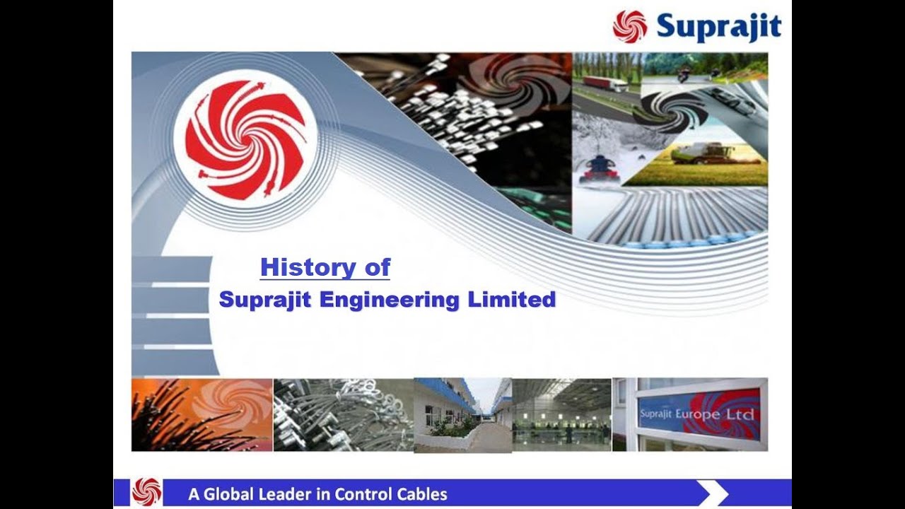 How Suprajit Engineering was built | History | Vision And Strategy ...