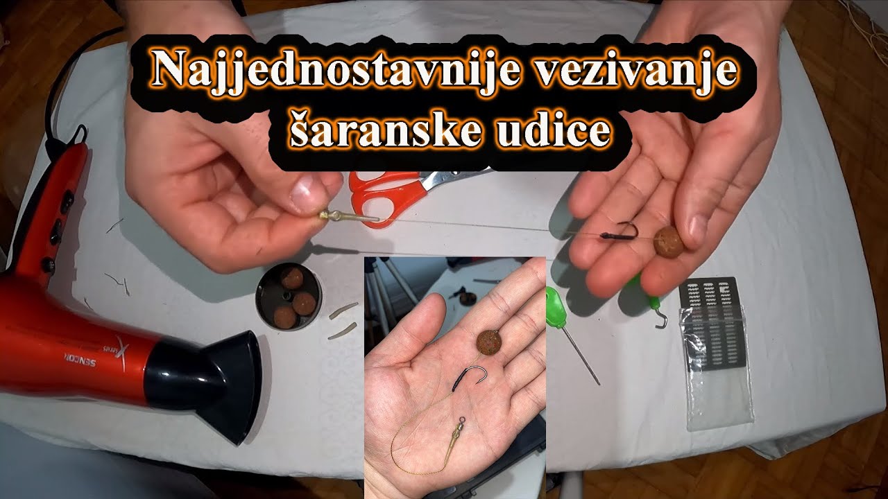 KAKO ZAVEZATI UDICU ZA SARANA (Saranski predvez) - YouTube