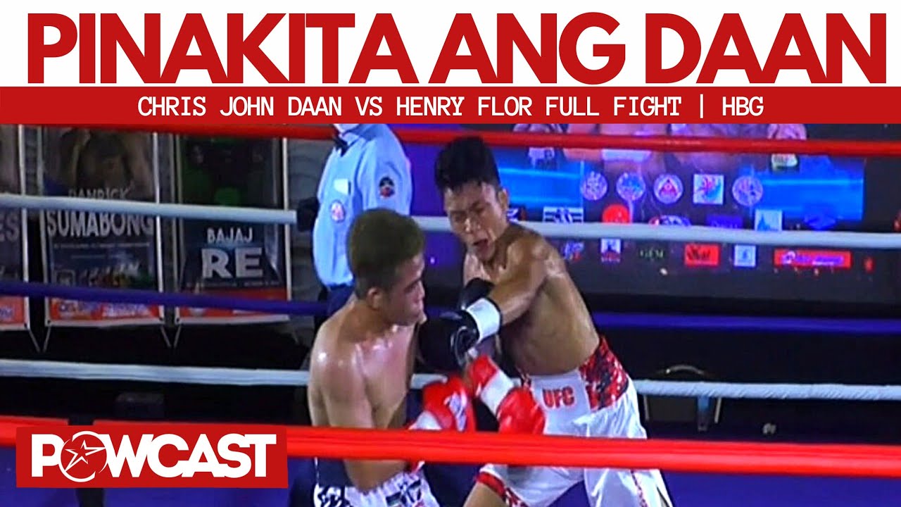 Chris John Daan vs Henry Flor Full Boxing Fight | HBG Promotions ...
